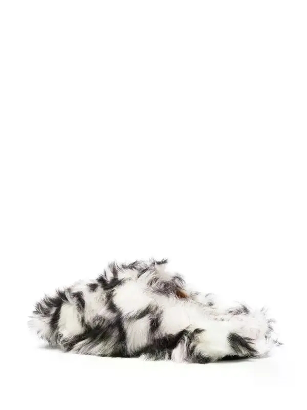 Marni Fussbet Sabot Patterned Slippers