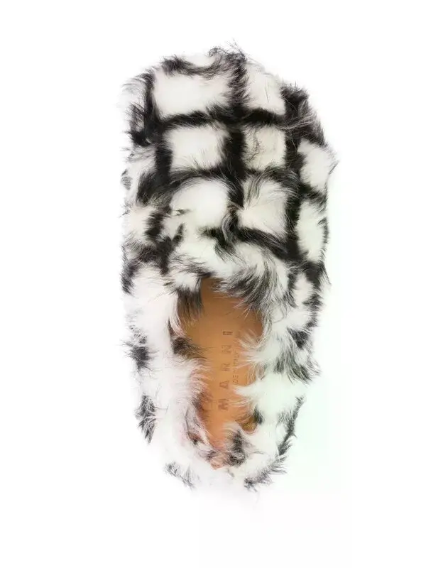 Marni Fussbet Sabot Patterned Slippers