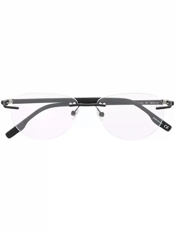 Montblanc Rimless Glasses - Black