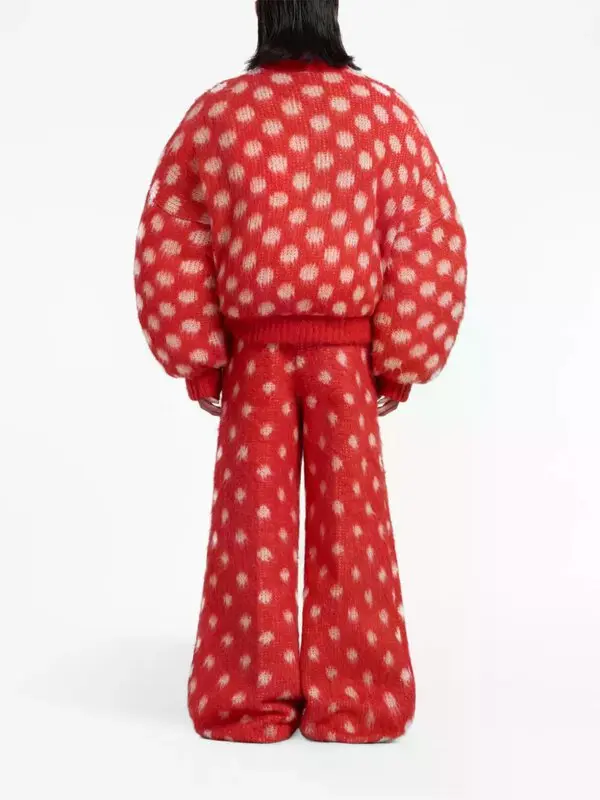 Marni Polka Dot Wide-leg Trousers
