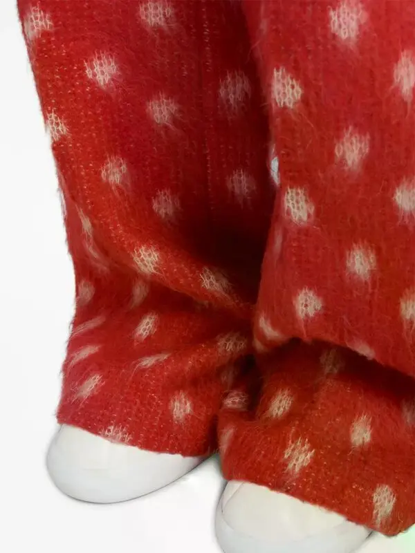 Marni Polka Dot Wide-leg Trousers