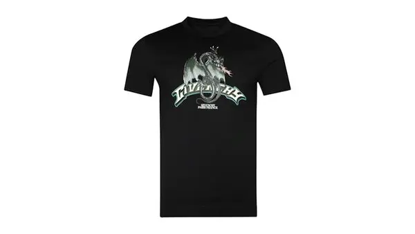 Givenchy Dragon Flames Design Slim Fit T-shirt