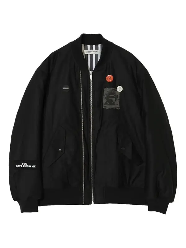 Undercover Blouson Coat With Zippered Pockets