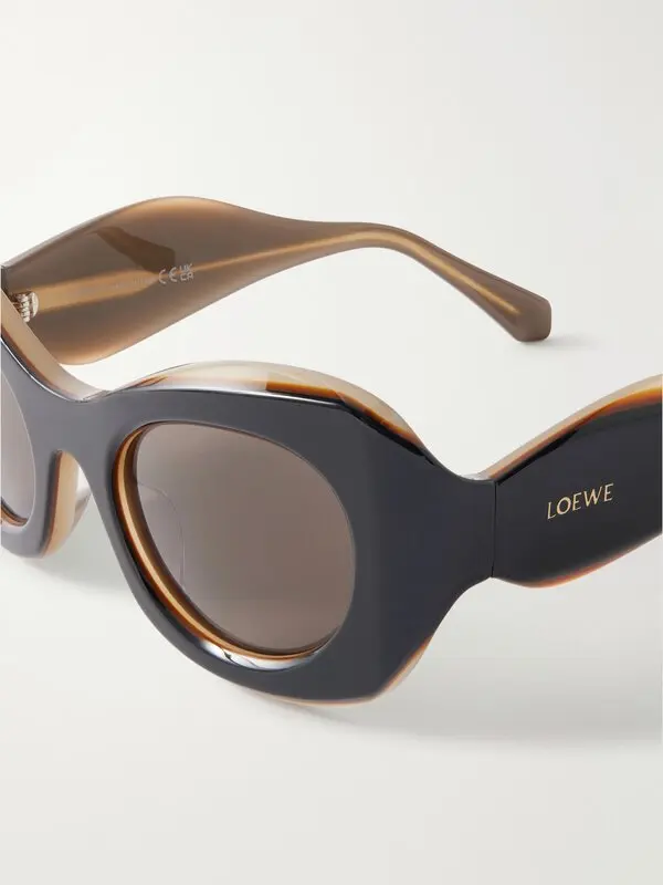 Loewe Signature Butterfly Acetate Sunglasses