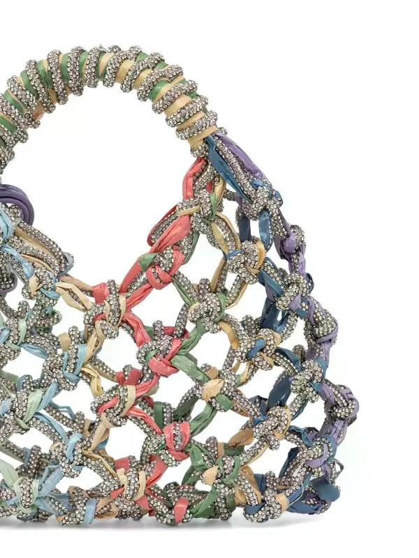Kurt Geiger Small Macrame Bucket Bag