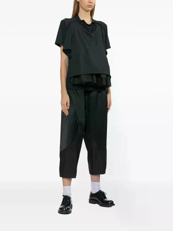 Comme Des Garçons Layered Short-sleeve T-shirt - Black