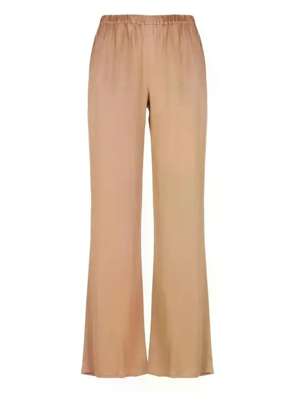 Antonelli Firenze Elasticated-waist Silk-blended Trousers