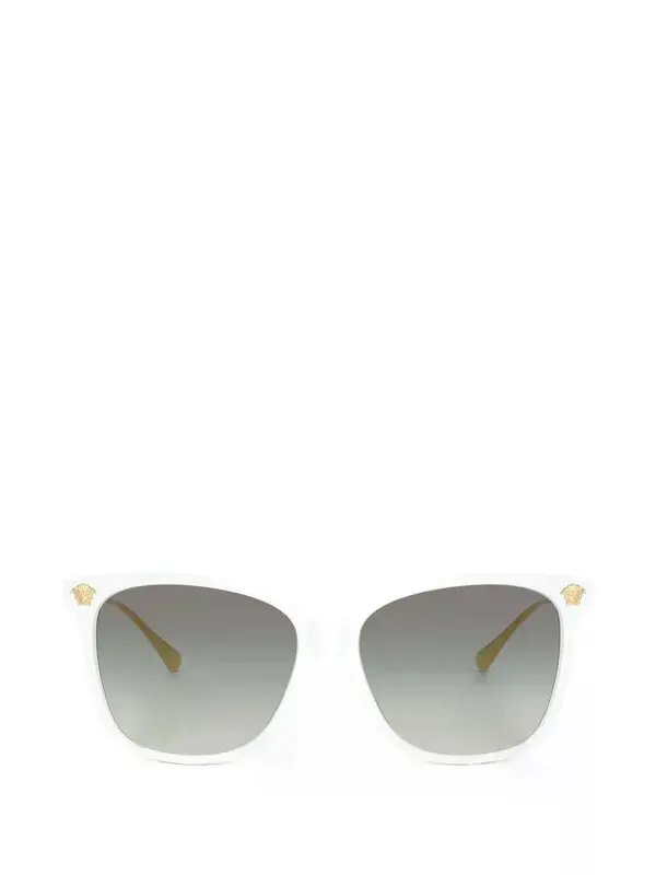 Versace Geometric-frame Sunglasses - White