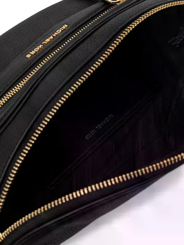 Michael Kors Logo-plaque Pebbled-leather Belt Bag