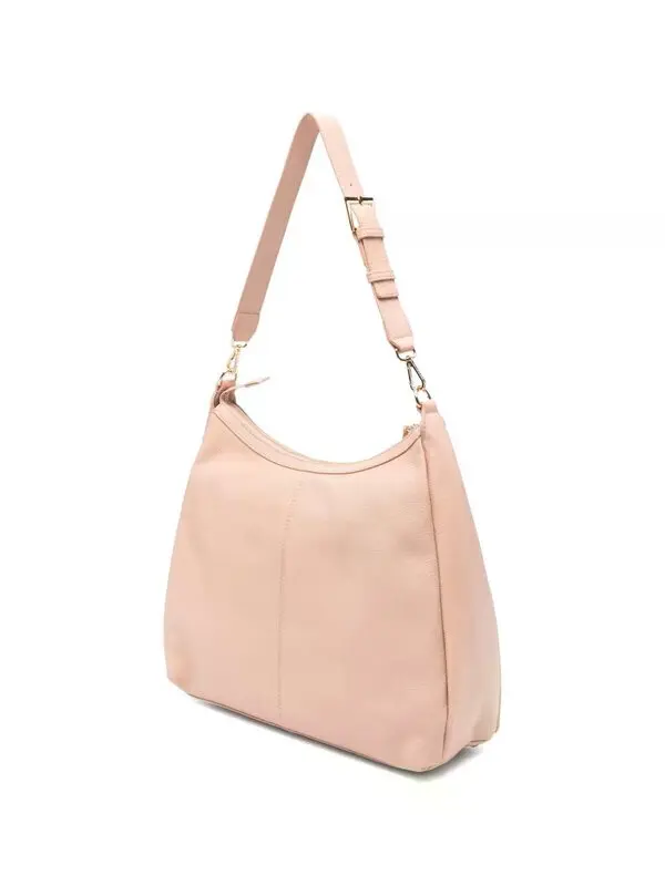 CROMIA Serena Grained Leather Shoulder Bag - Pink