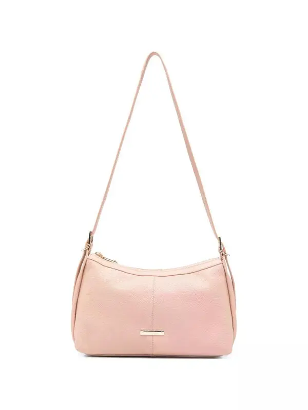 CROMIA Serena Grained-leather Shoulder Bag - Pink