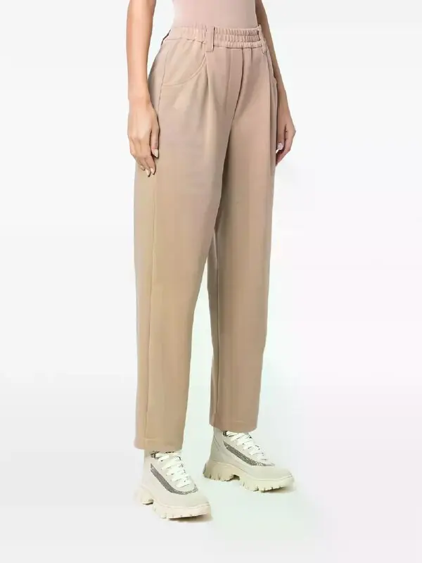Brunello Cucinelli Pleated Elasticated-waist Trousers