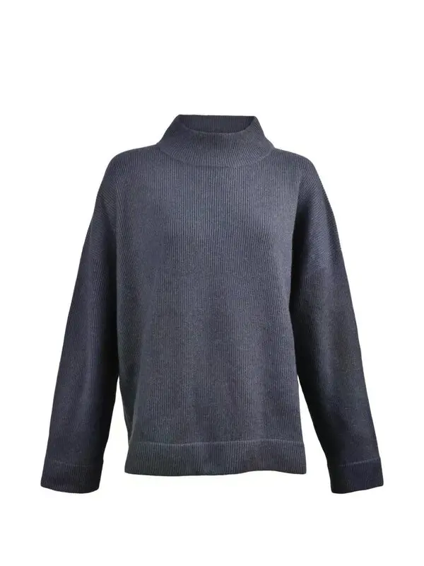 Brunello Cucinelli Ribbed Mock-neck Sweatshirt
