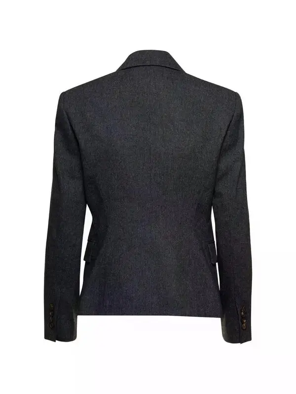 Brunello Cucinelli Tailored Single-breasted Blazer - Grey