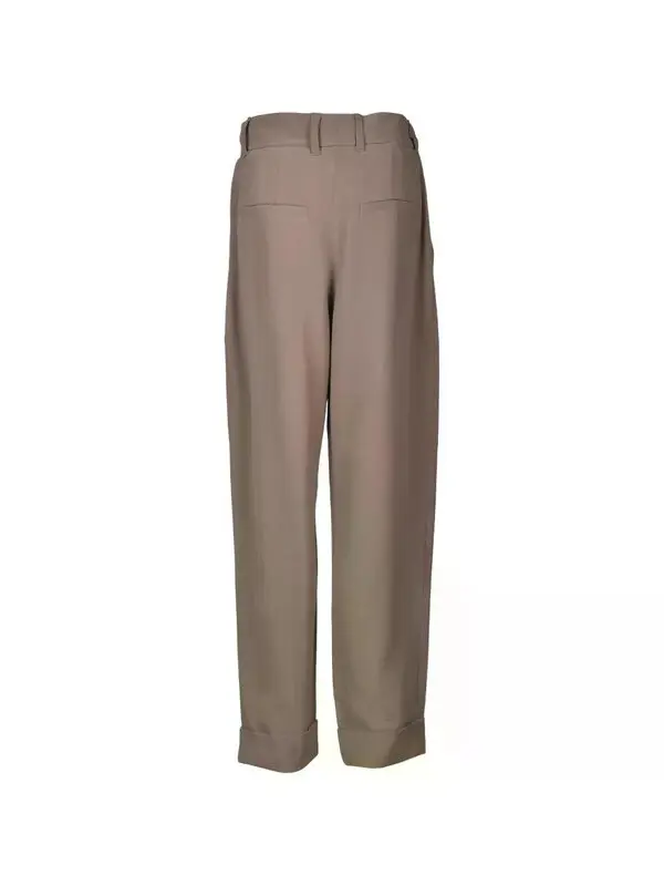 Brunello Cucinelli Pleated Tailored Trousers - Neutrals