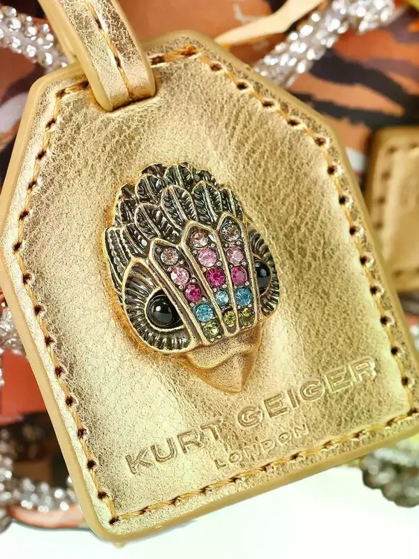 Kurt Geiger Crystal-embellished Bucket Bag