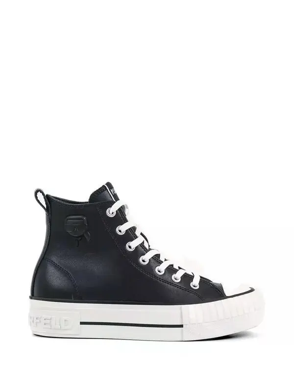 Karl Lagerfeld Kampus Max Nft Platform High-top Sneakers