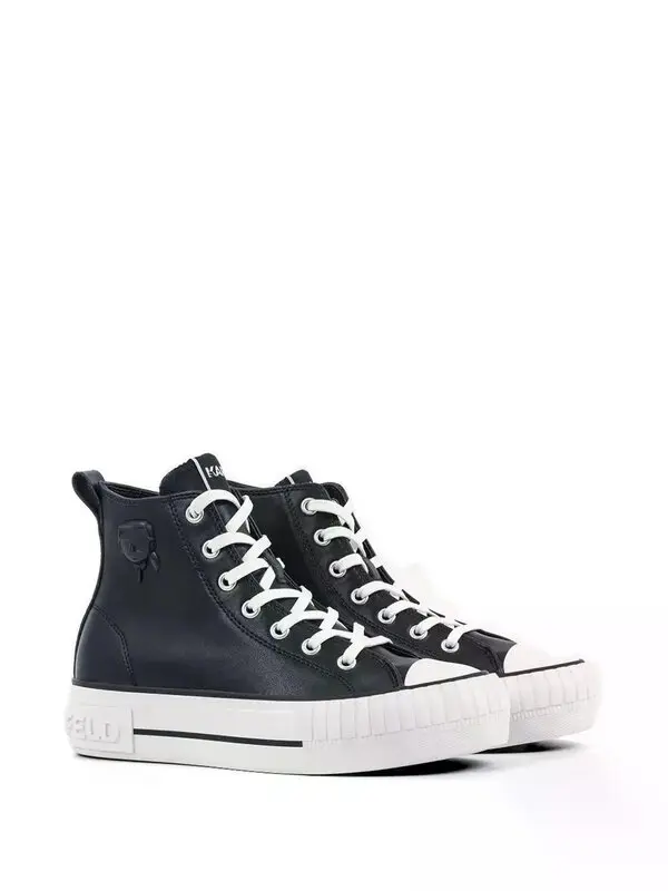Karl Lagerfeld Kampus Max Nft Platform High-top Sneakers