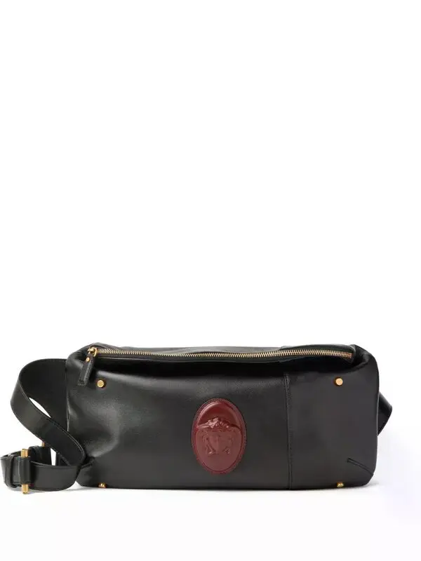 Versace Lou Nappa Belt Bag - Black