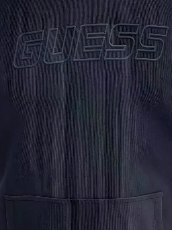 Guess Raised Logo Hoodie