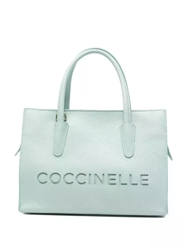 COCCINELLE De-bossed Leather Tote