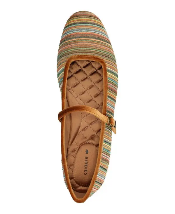 BIRDIES The Hummingbird Mary Jane Flats - Tan