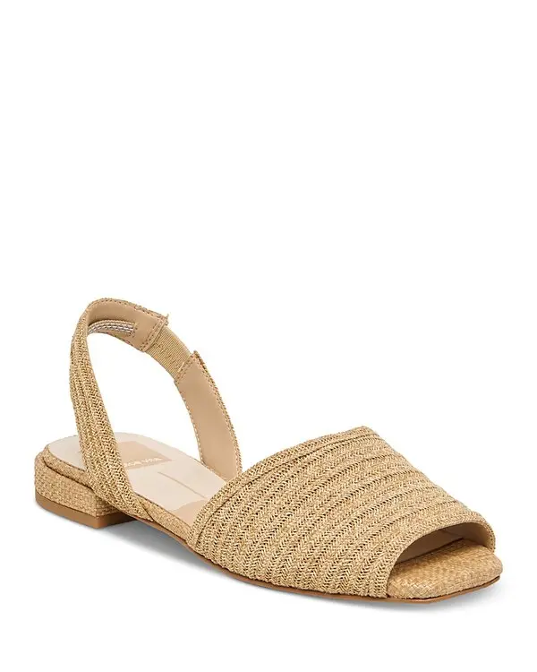 Dolce Vita Marzy Slingback Sandals - Light Natural