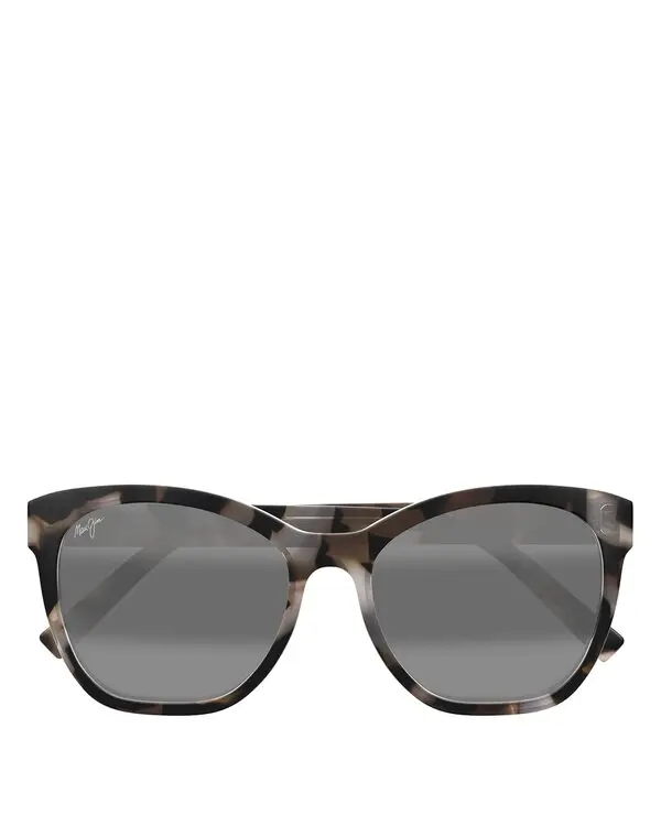 Maui Jim Alulu Cat Eye Sunglasses 56mm - White