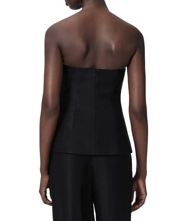 ALLSAINTS Charley Strapless Top