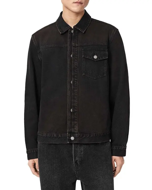 ALLSAINTS Roth Denim Jacket - Overdyed Blue