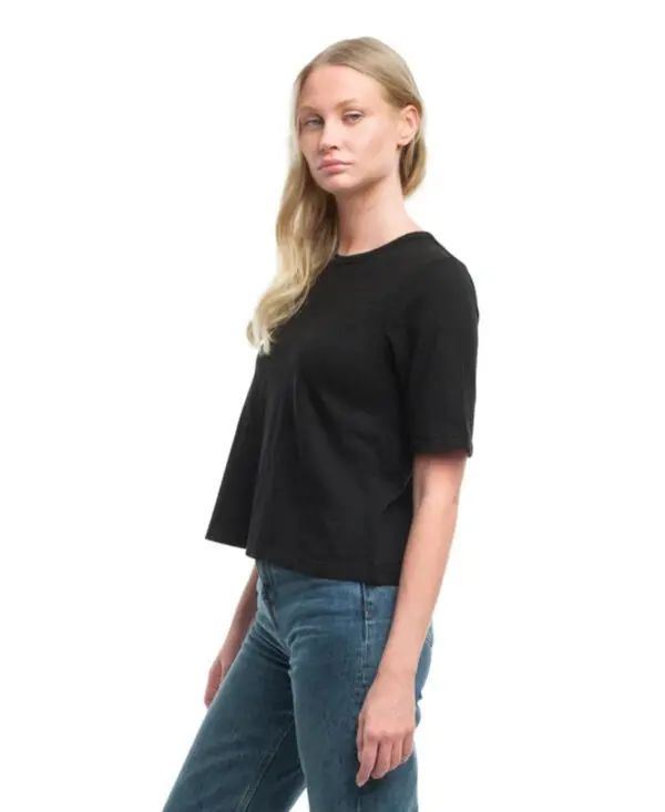 Wilt Clothing Baby Fit Elbow Sleeve Tee - Black