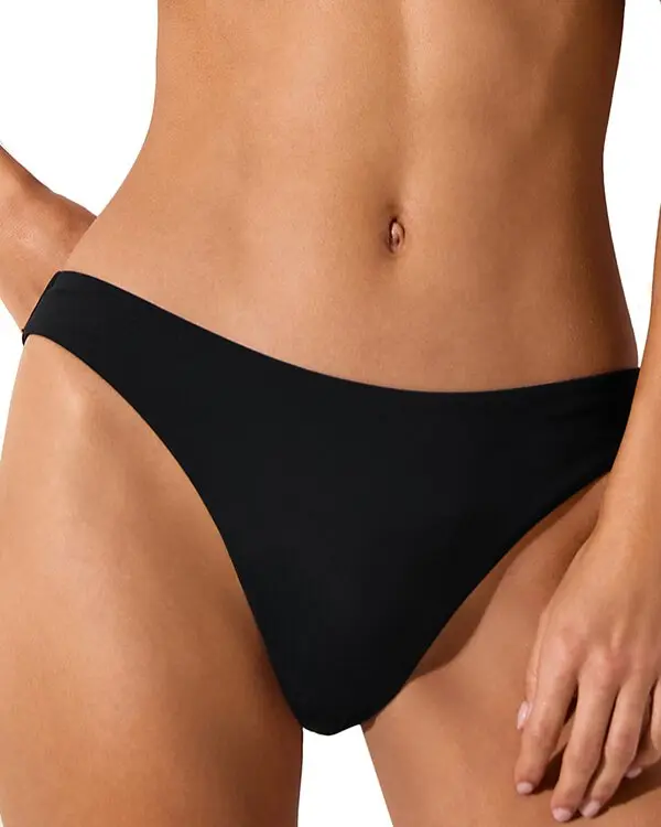 REISS Carina Bikini Bottom - Black