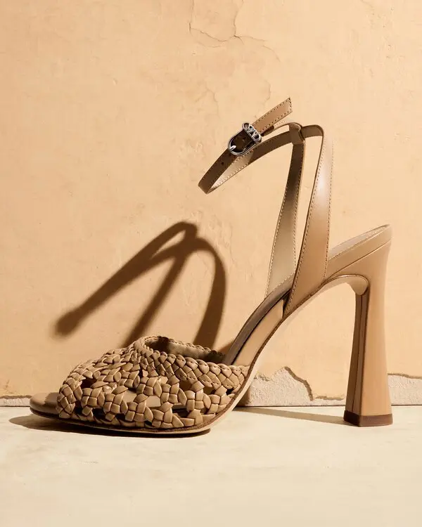 Michael Kors Rosie High Heel Sandals - Peanut