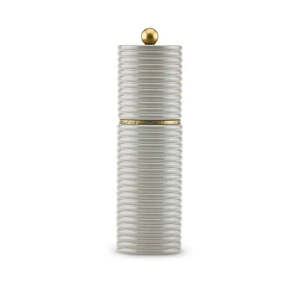 ADDISON ROSS LONDON 7.2 Ribbed Salt & Pepper Grinder - Gray