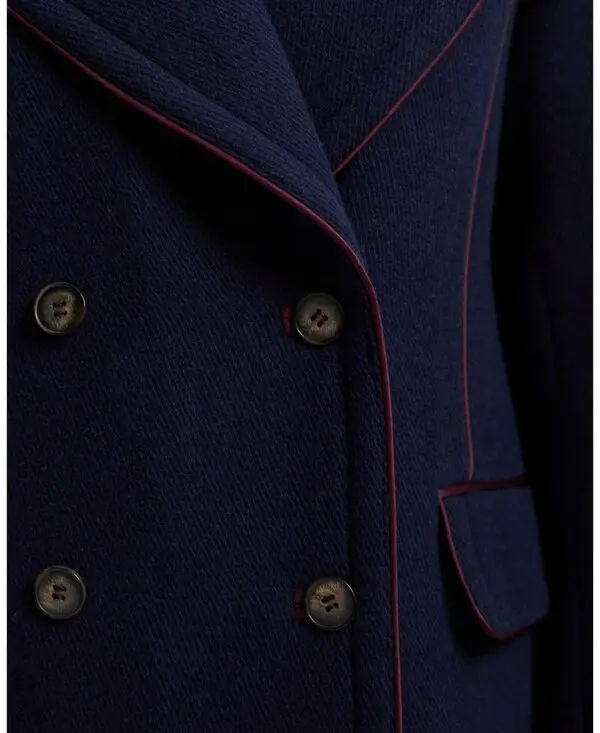Karen Millen Tailored Padded Lined Midi Coat