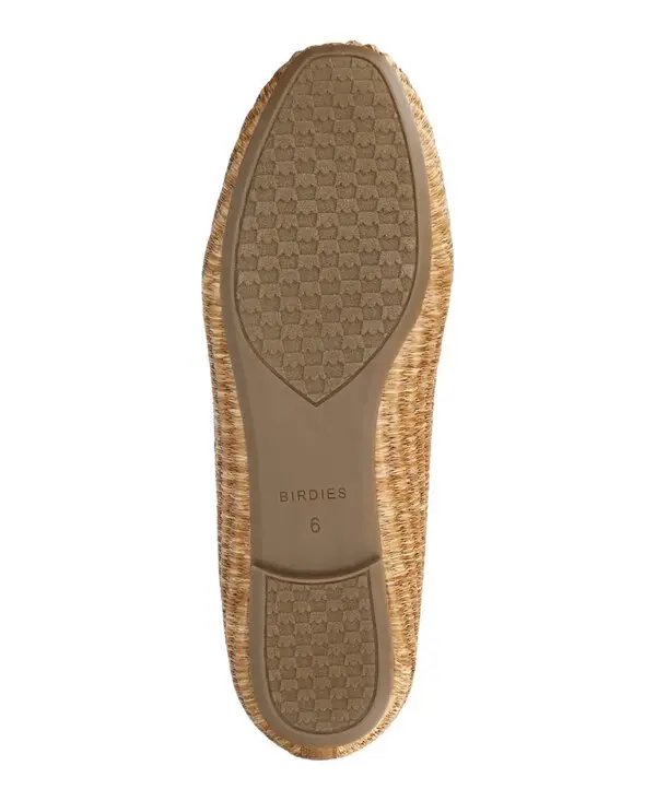 BIRDIES The Starling Loafer - Tan Raffia