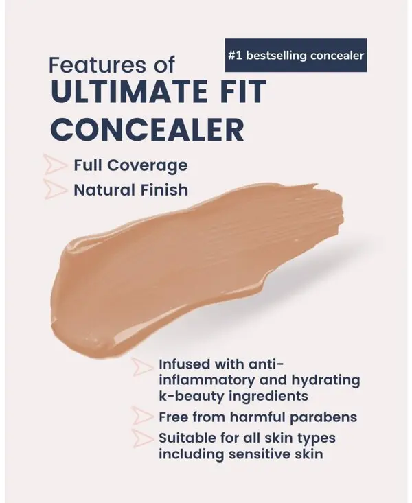 SIIA COSMETICS Ultimate Fit Concealer - W Pecan