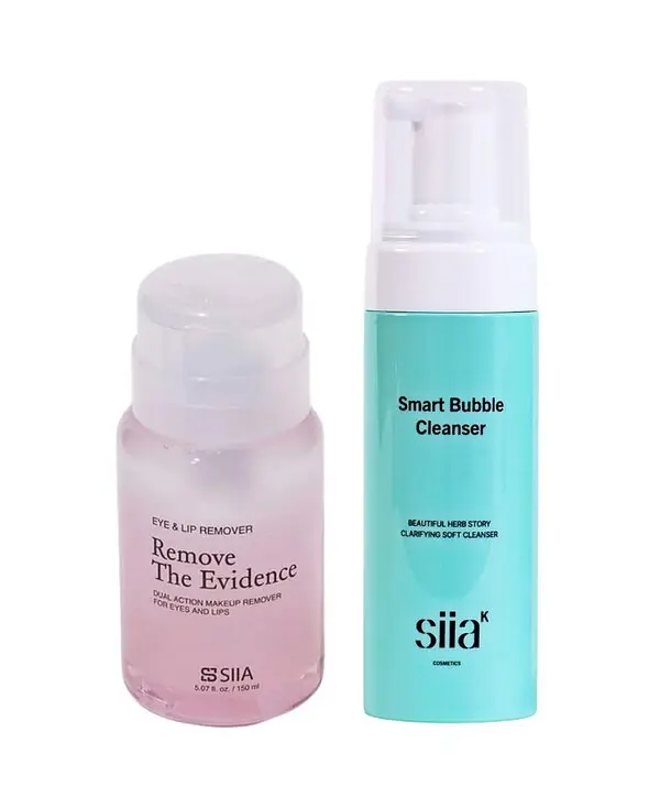 SIIA COSMETICS Double Cleanse Duo Set Of 2 - No Color