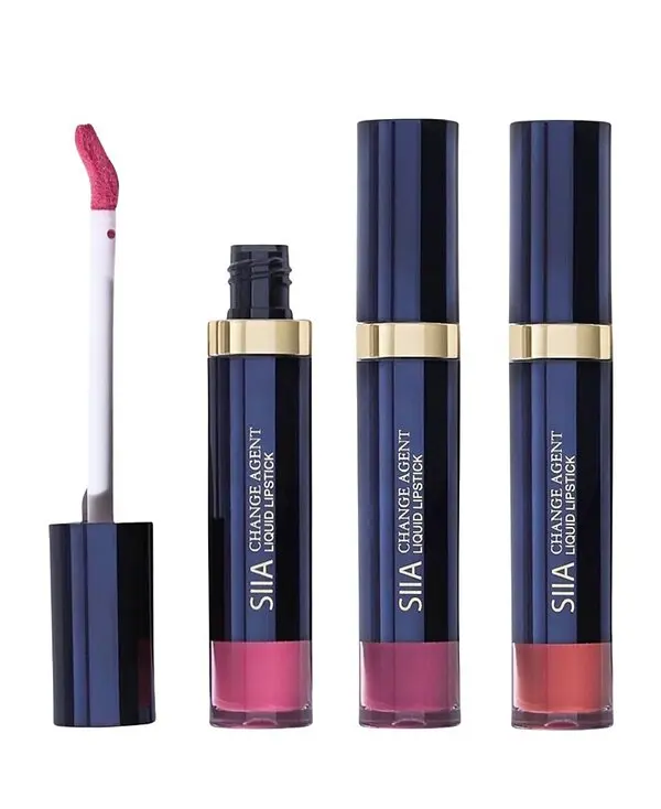 SIIA COSMETICS 3-pc. Long-lasting Matte Liquid Lipstick Trio Set - Bold N Berry