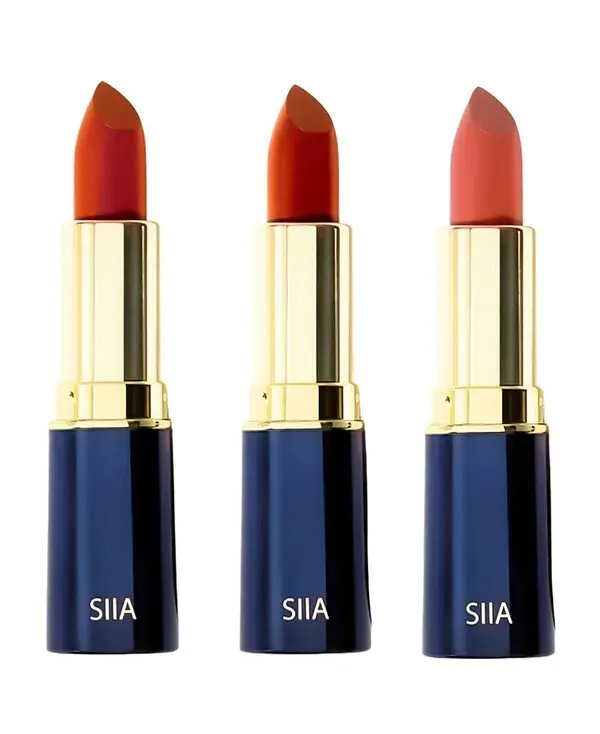SIIA COSMETICS Muse Lip Trio Set Of 3 - Soft Coral
