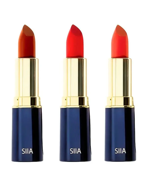 SIIA COSMETICS Muse Lip Trio Set Of 3 - Sunset Orange