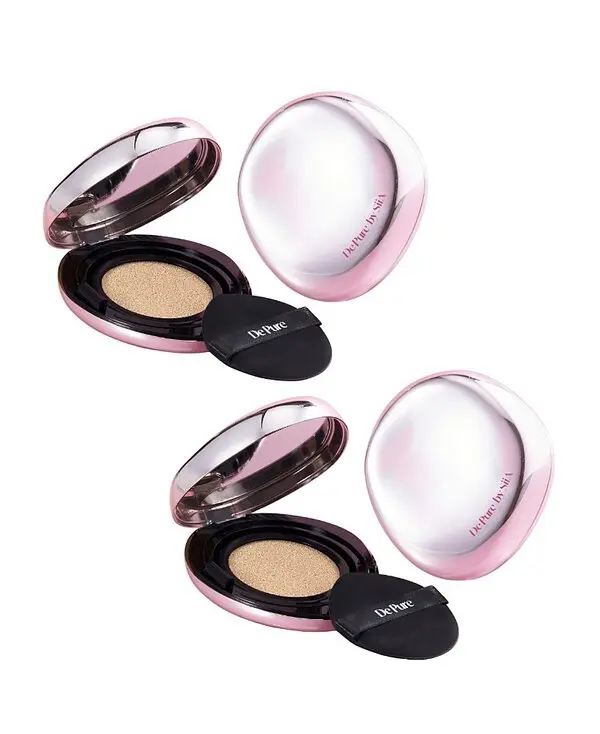 SIIA COSMETICS Flawless Glow Cushion Foundation Set For 2 - L Silk