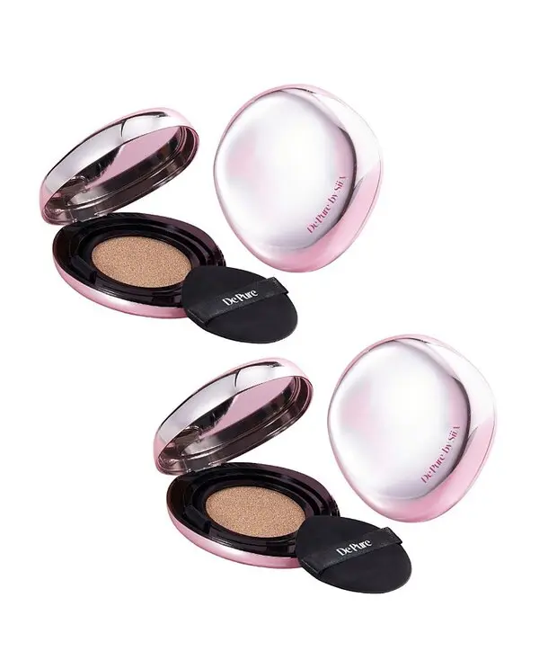 SIIA COSMETICS Flawless Glow Cushion Foundation Set For 2 - N Amber