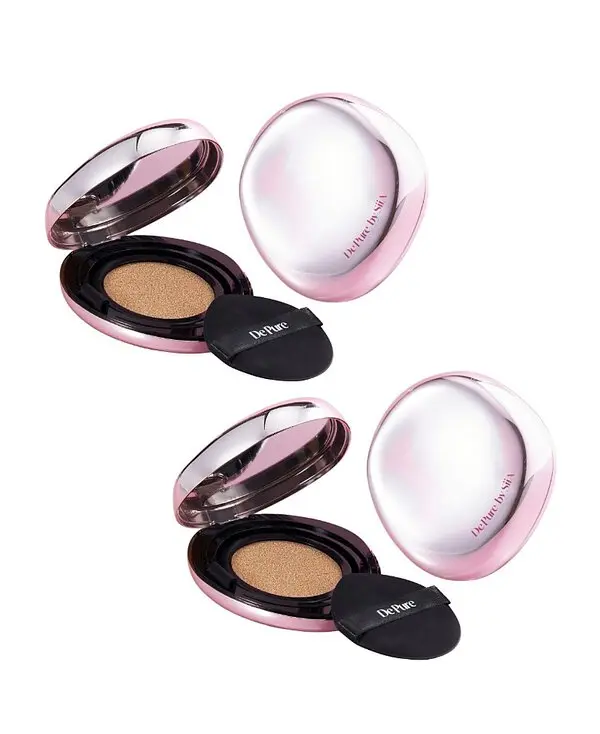 SIIA COSMETICS Flawless Glow Cushion Foundation Set For 2 - N Caramel