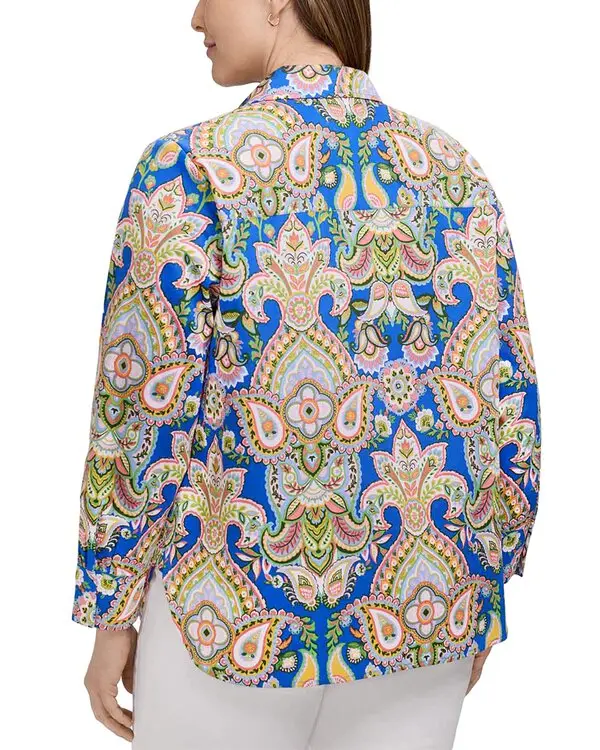Foxcroft Meghan Long Sleeve Shirt - Multi
