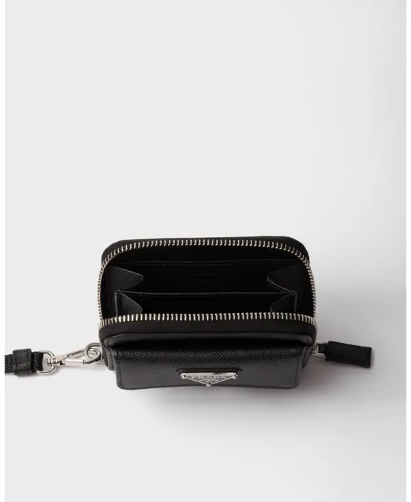 Prada Saffiano Leather Coin Purse