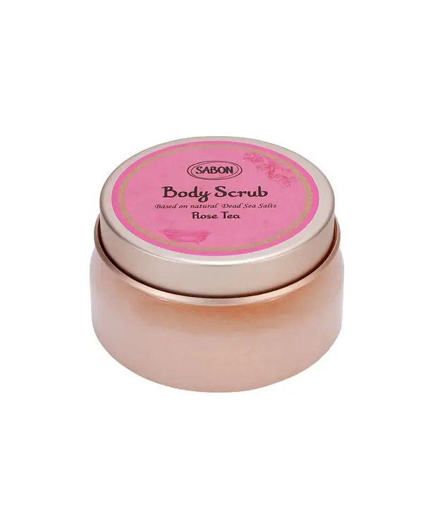 SABON Rose Tea Pet Jar Body Scrub, 200ml - Pink