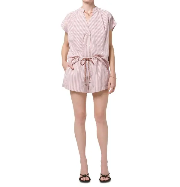 Citizens Of Humanity Este Drawstring Shorts - Raspberry