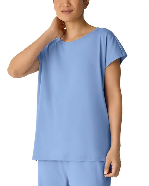 Eileen Fisher High/low Sleep Top - Skylight