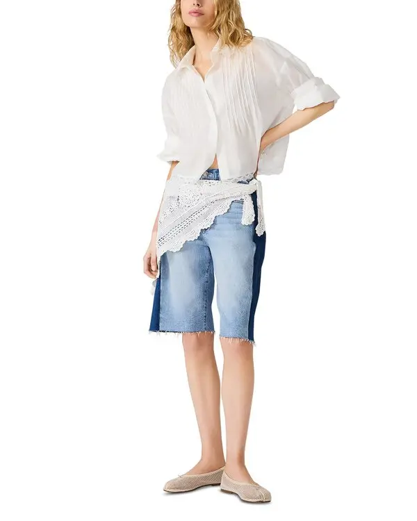Steve Madden Delphi Lace Collar Blouse